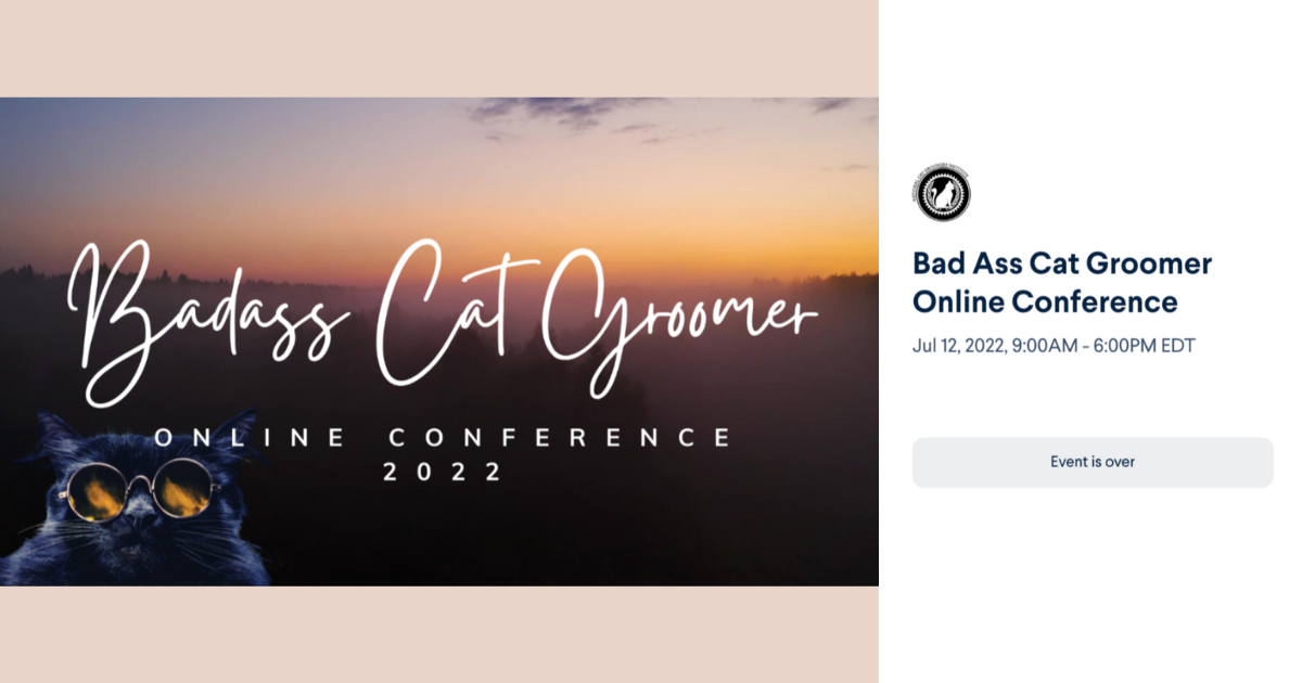 National Cat Groomers Institute Events- Frameable Events