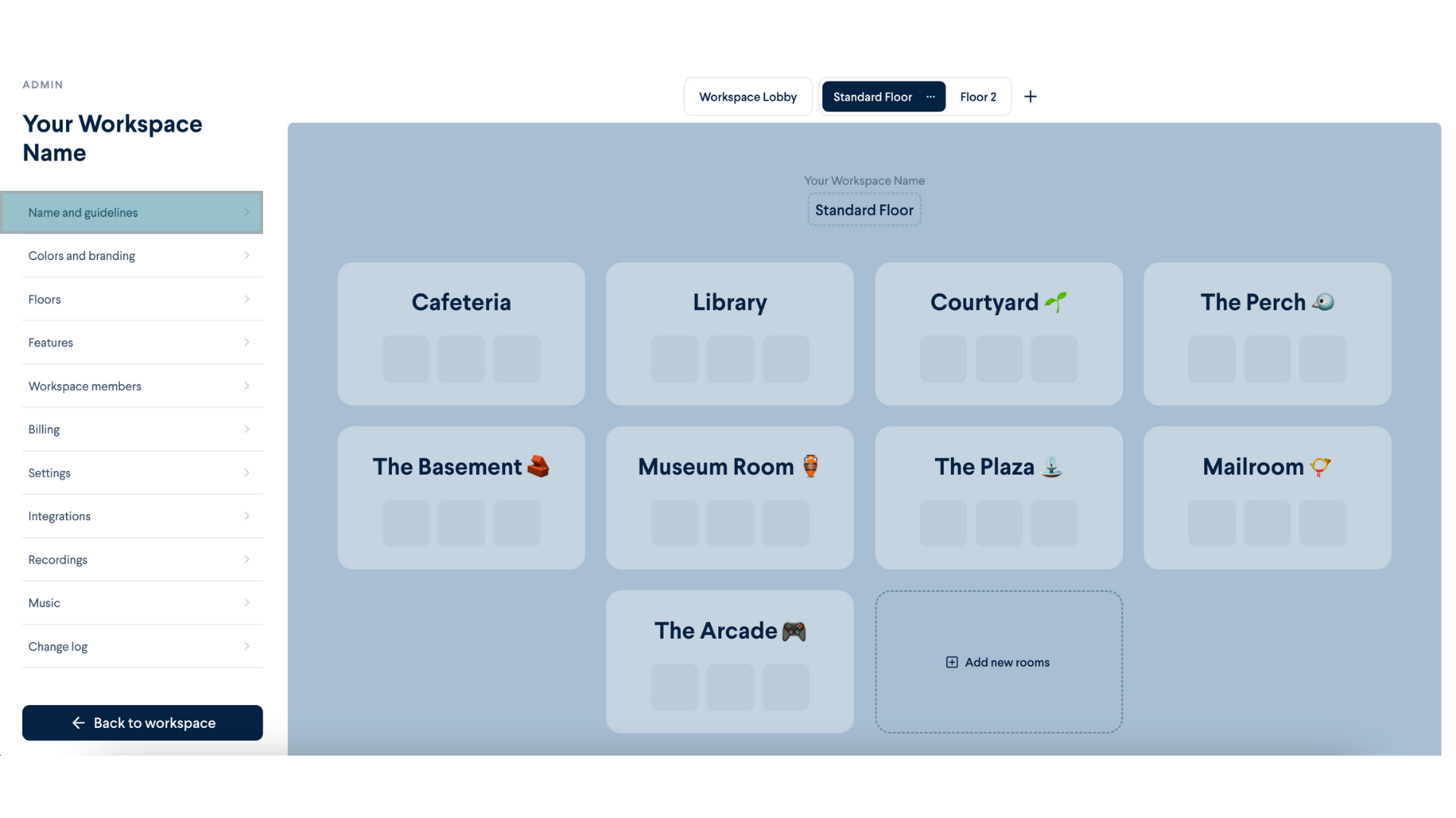 Admin Guide: Name and Guidelines