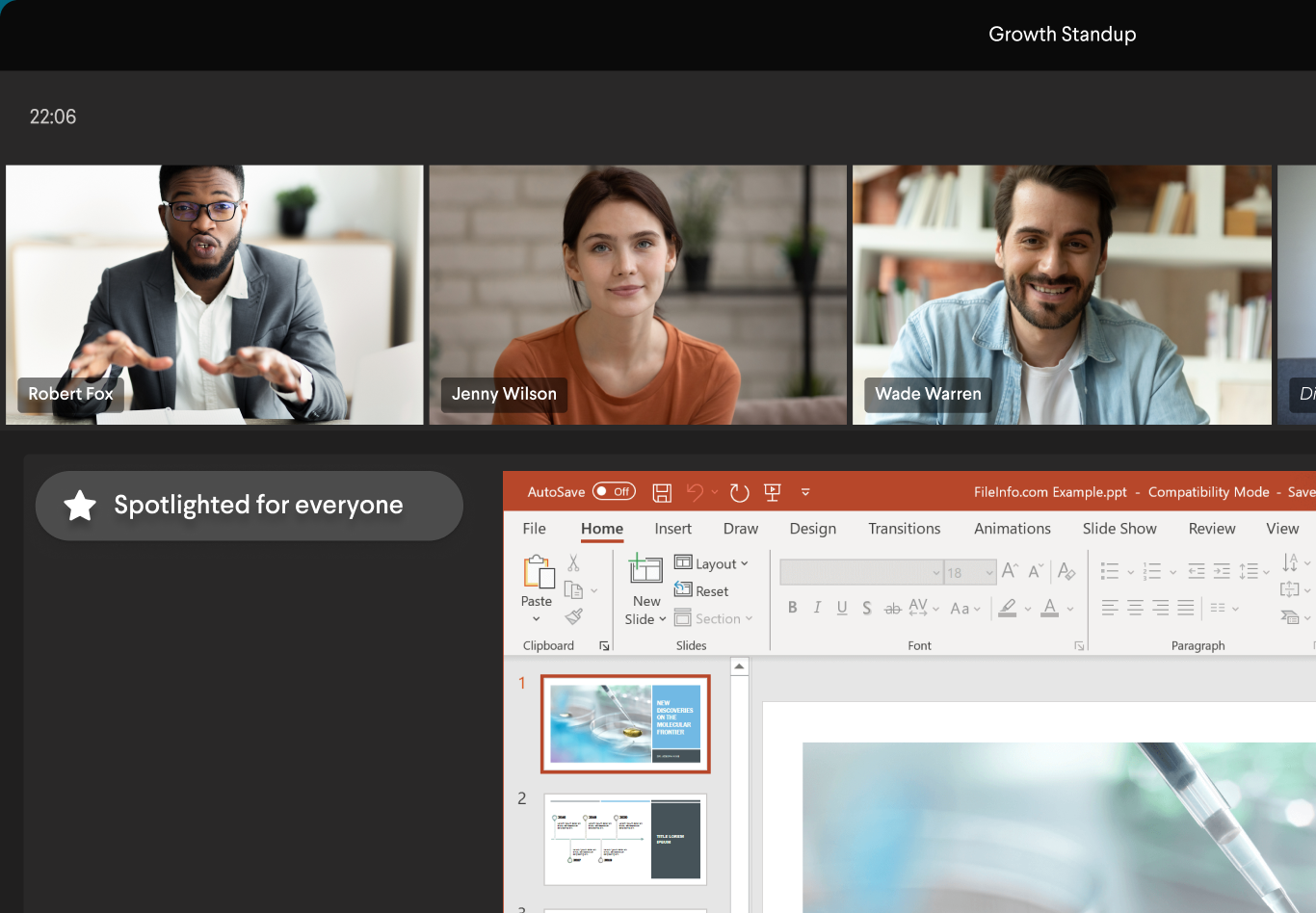 Frameable MultiShare