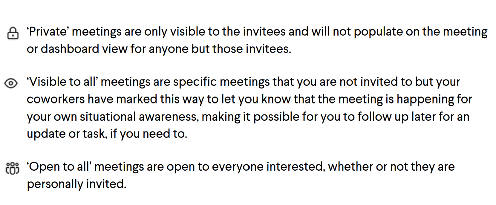 Getting Started with meetings in Frameable Spaces