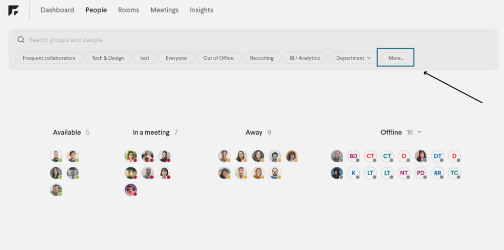 The Frameable Spaces Searchbar